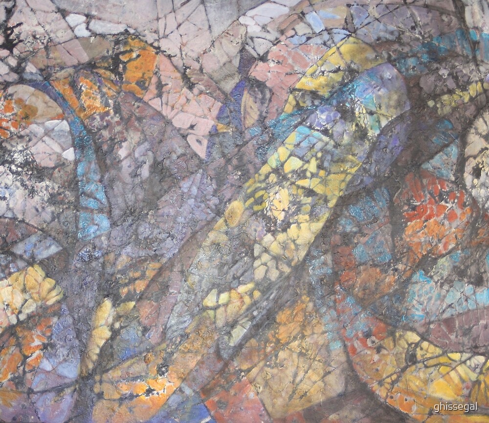 "Emergence, colorist abstract painting pattern" by ghissegal | Redbubble