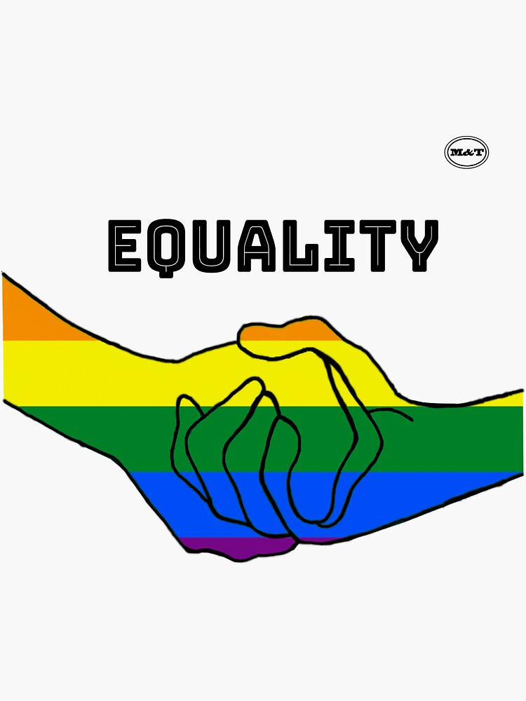 "Equality Logo" Sticker by mollyandtommy | Redbubble