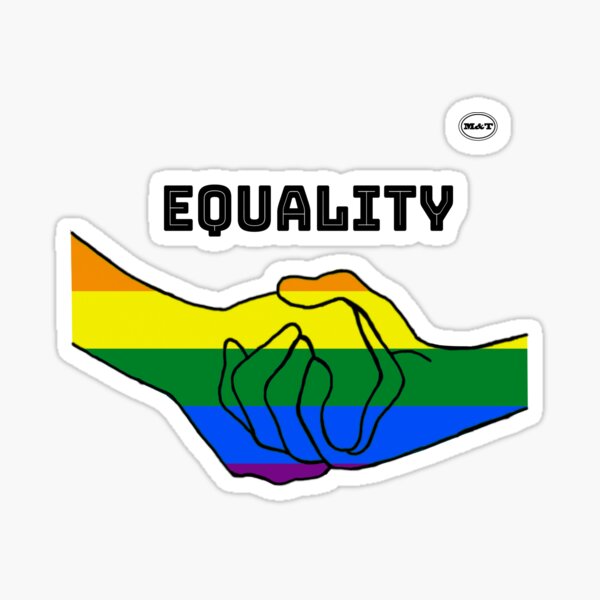 "Equality Logo" Sticker by mollyandtommy | Redbubble