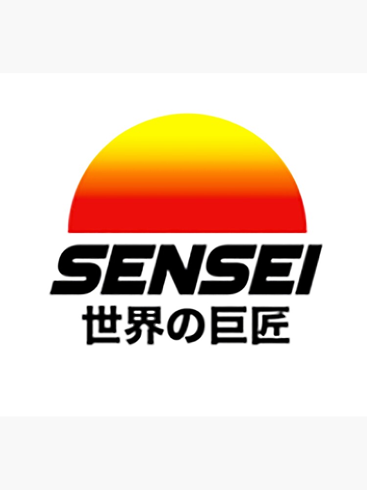 "Sun Sensei" Poster for Sale by ProNico | Redbubble