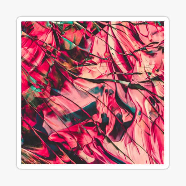 Acrylic Paint Stickers | Redbubble