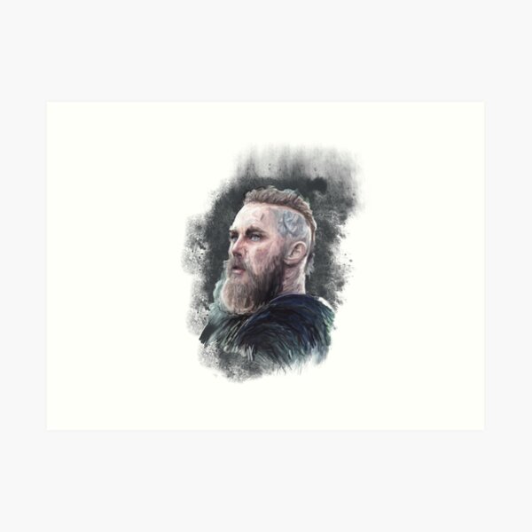 "Ragnar Lodbrok King Ragnar painting digital art of King Ragnar " Art ...