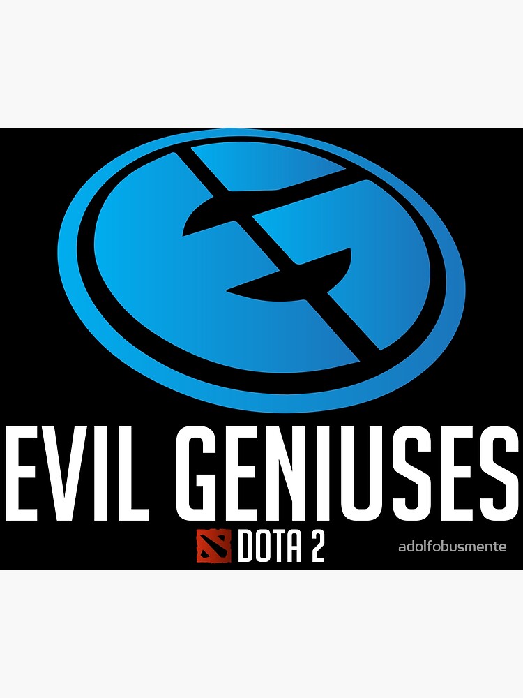 "Evil Genius - Dota 2" Poster by adolfobusmente | Redbubble