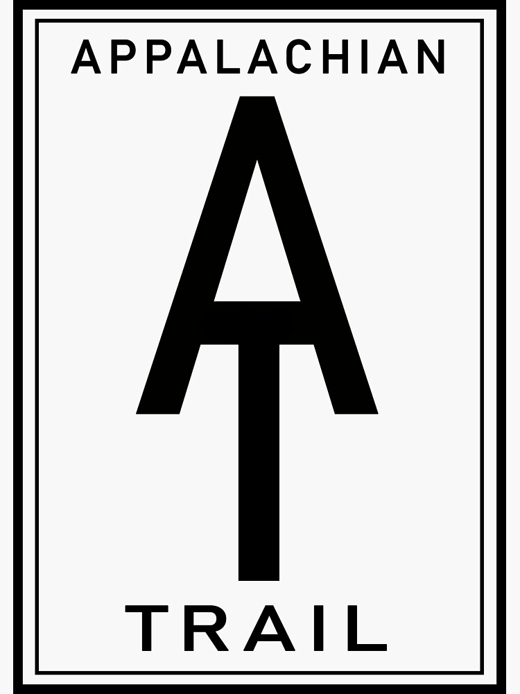 "Appalachian Trail " Sticker for Sale by kayleencarson | Redbubble