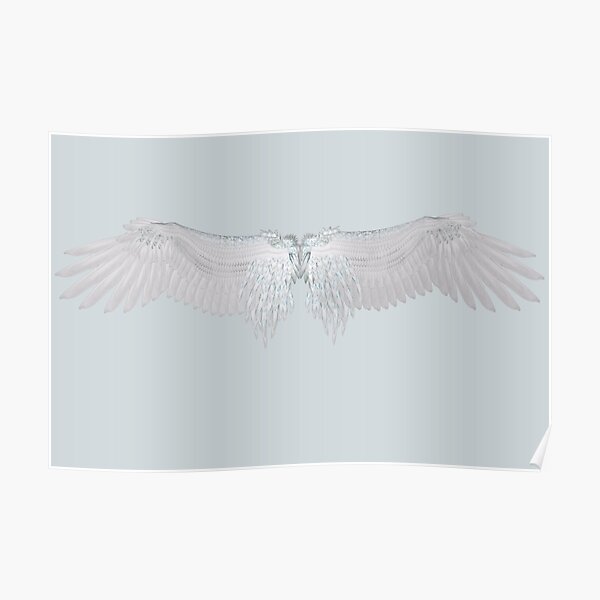 "Ethereal Angel Wings | Ethereal Blue Personalized Sympathy Memorial ...