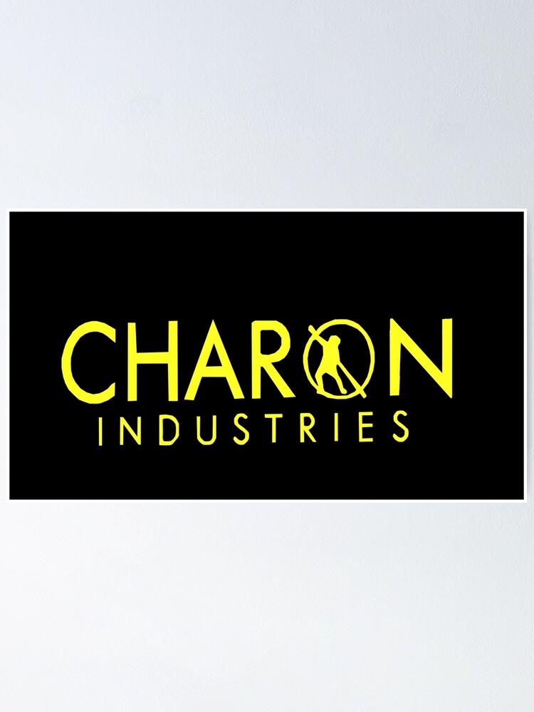 "Charon Industries logo (yellow)" Poster by Shineytrooper | Redbubble
