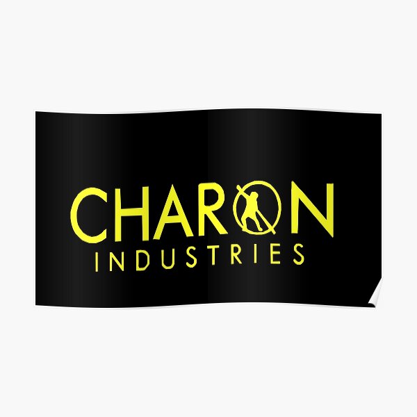 "Charon Industries logo (yellow)" Poster by Shineytrooper | Redbubble