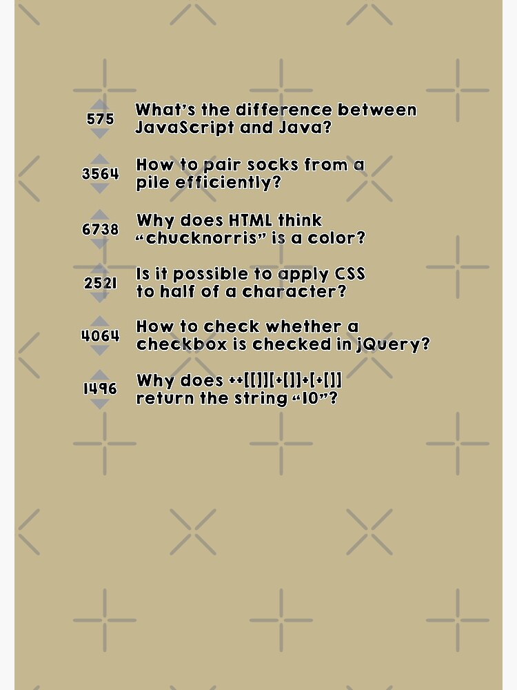 "stack overflow funny questions" Spiral Notebook for Sale by Caldofran ...