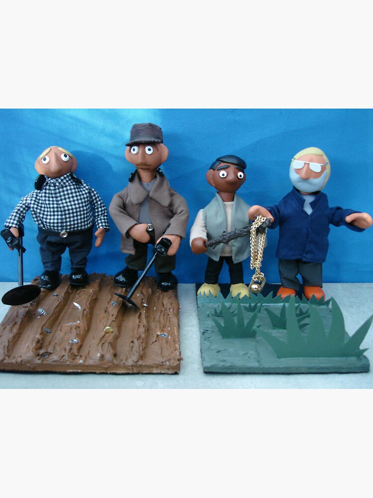 "D.M.D.C. - DUNCAN'S MINI DETECTORISTS CHARACTERS 1" Sticker for Sale ...