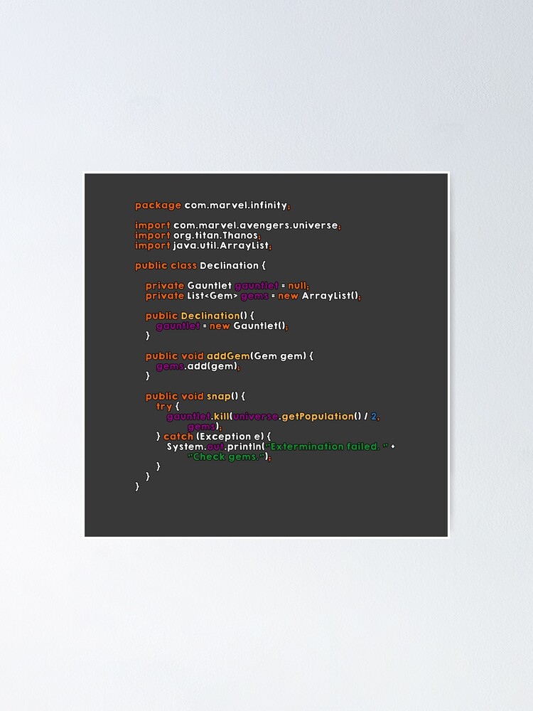 "Snap Algorithm" Poster for Sale by Caldofran | Redbubble