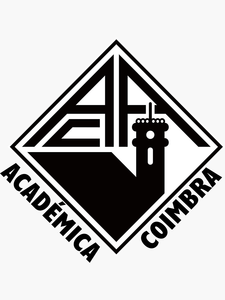 "Academica de Coimbra Logo" Sticker for Sale by JV21 | Redbubble