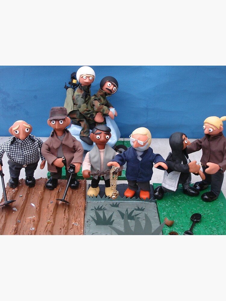 "D.M.D.C. - DUNCAN'S MINI DETECTORISTS CHARACTERS 3" Art Print for Sale ...