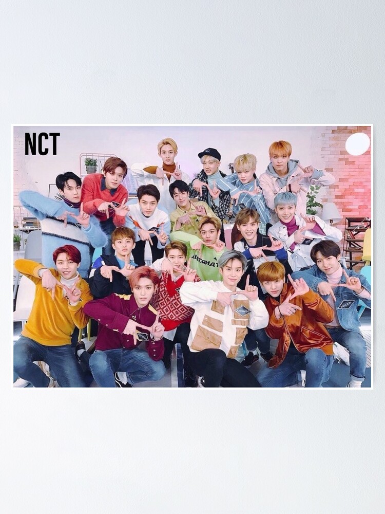 "NCT Poster" Poster for Sale by MakaylaCar | Redbubble