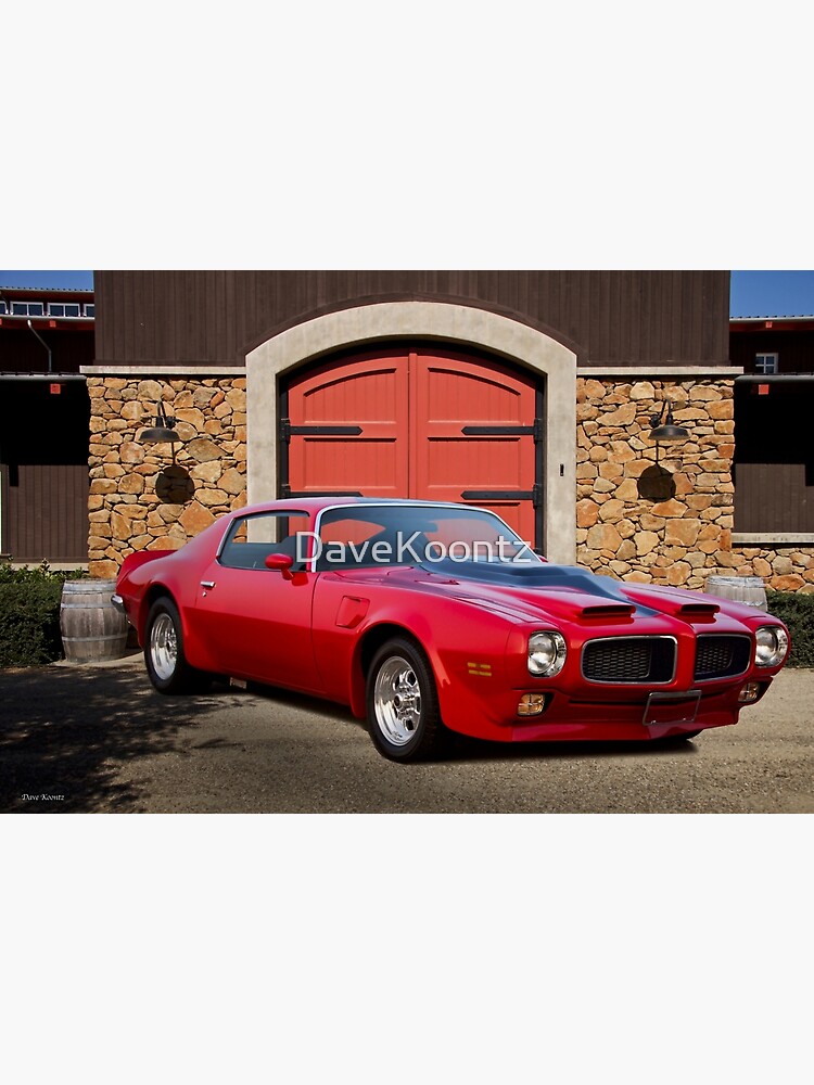 "1972 Pontiac Firebird Trans Am" Canvas Print by DaveKoontz | Redbubble