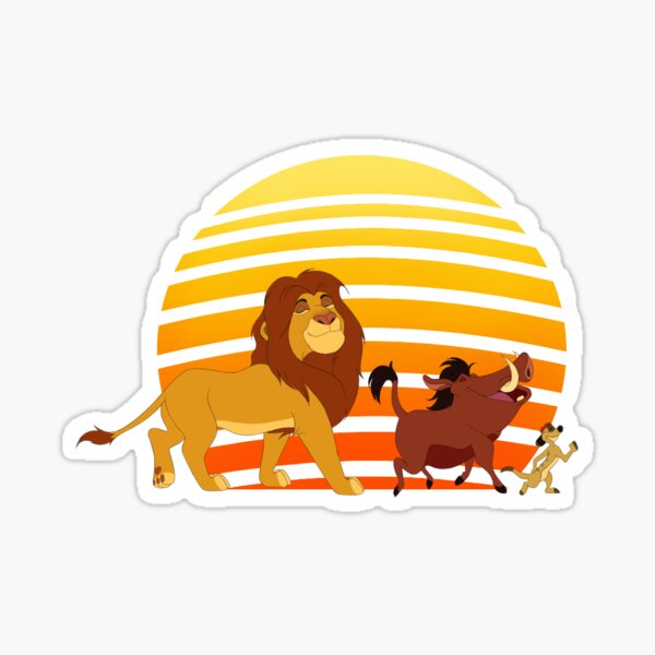 Hakuna Matata Stickers | Redbubble
