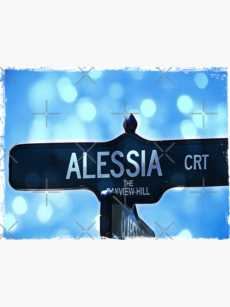 "Alessia " Sticker by PicsByMi | Redbubble