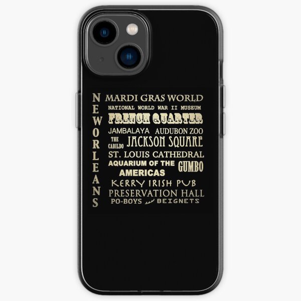 "New Orleans Louisiana Famous Landmarks" iPhone Case for Sale by ...