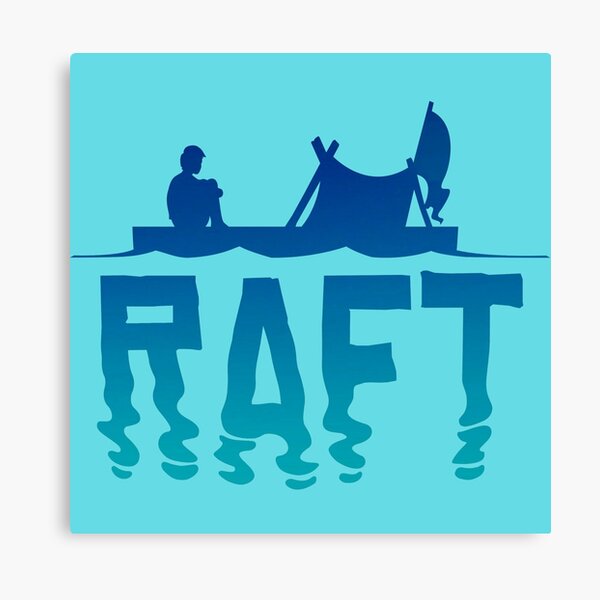 Ocean Raft Canvas Prints | Redbubble