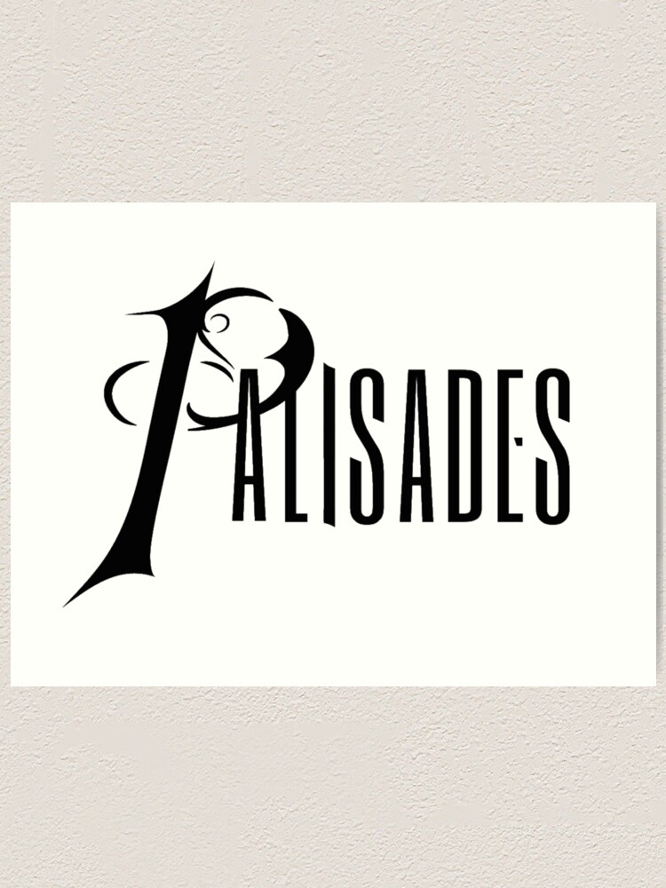 "Palisades logo" Art Print by MrLazyCat | Redbubble