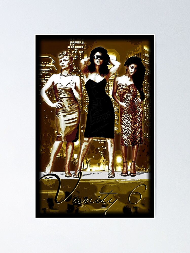 ""Vanity 6" Shirt" Poster for Sale by nomercy50 | Redbubble