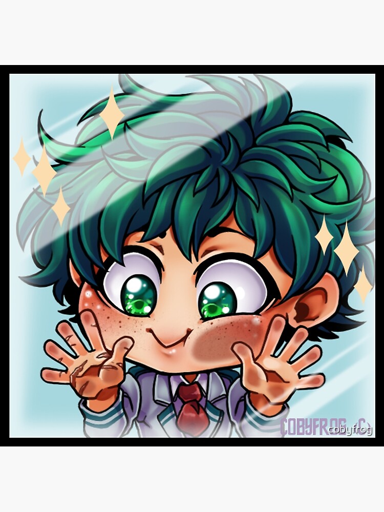 "Deku - Glass Smoosh" Photographic Print by cobyfrog | Redbubble