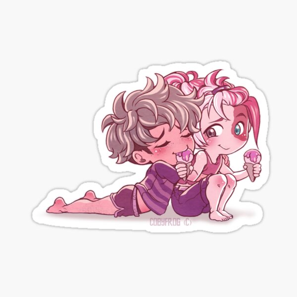 "BNHA - Summer Treat" Sticker by cobyfrog | Redbubble