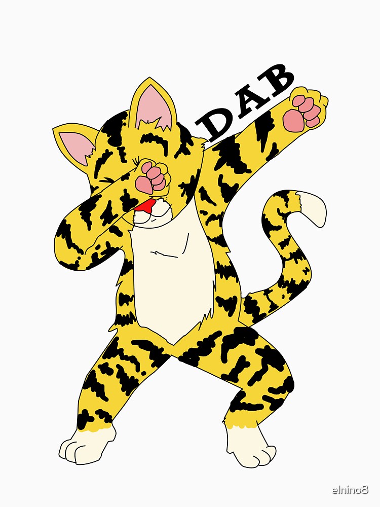 "dabbing Tiger Animal Gift idea for Animals Lovers" T-shirt for Sale by ...