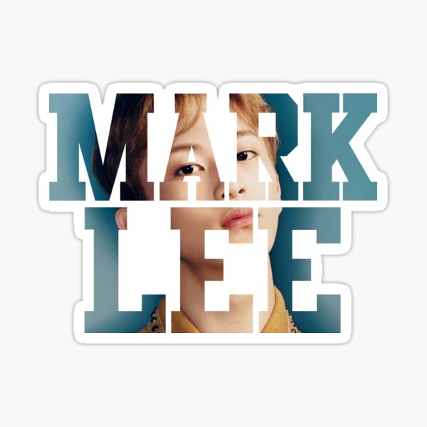 "NCT 127 Mark" Sticker by nurfzr | Redbubble