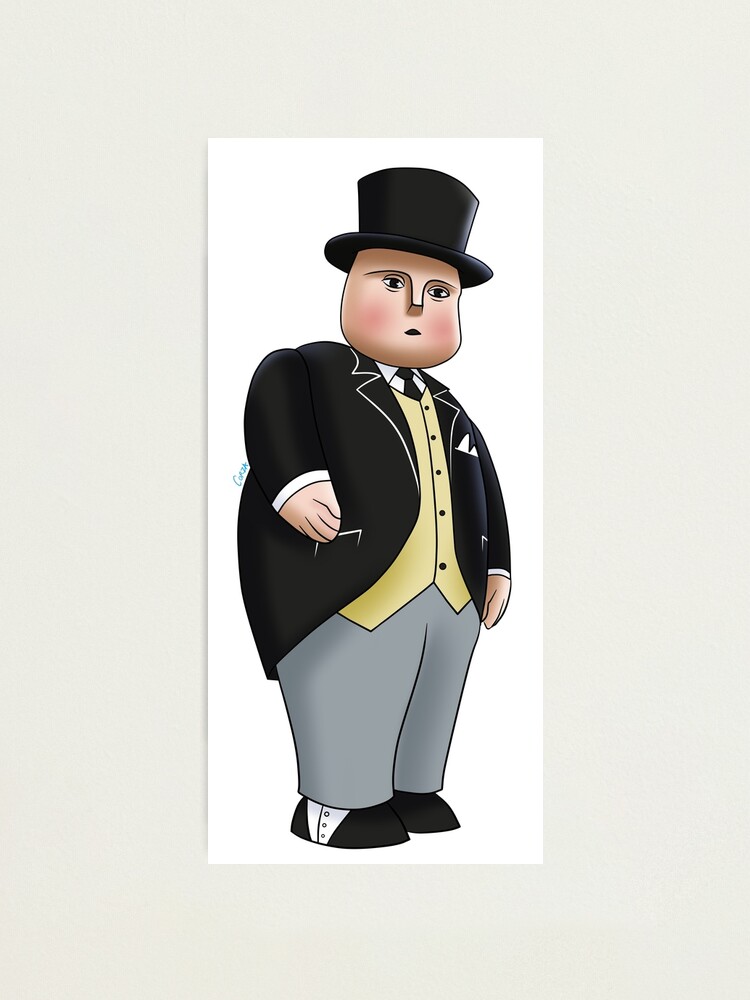 "The Fat Controller" Photographic Print for Sale by corzamoon | Redbubble