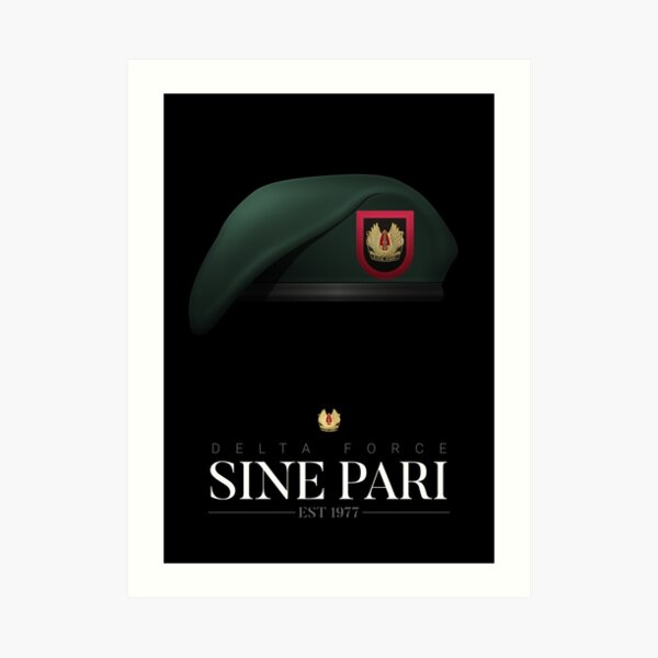"Delta Force - Sine Pari" Art Print for Sale by nothinguntried | Redbubble