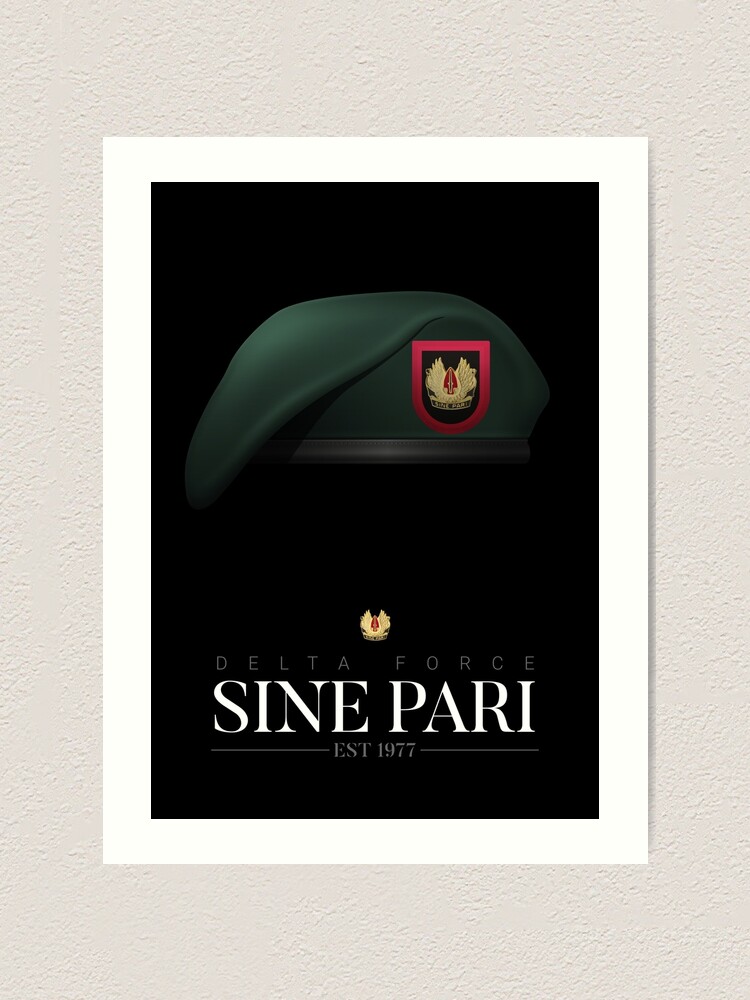 "Delta Force - Sine Pari" Art Print for Sale by nothinguntried | Redbubble