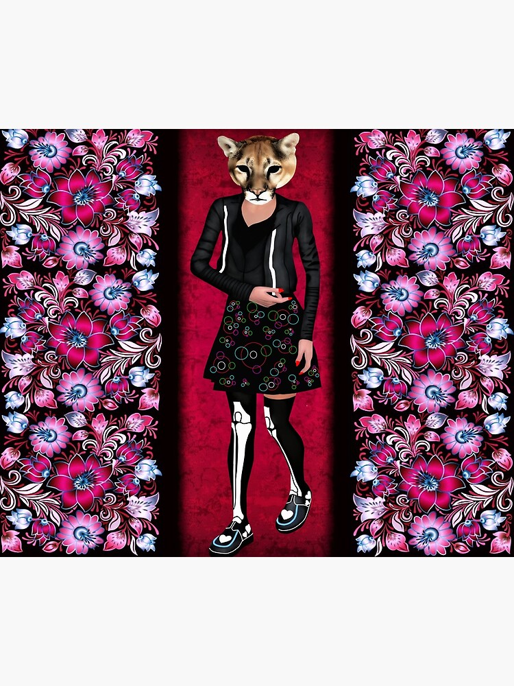 "Evolution - Mountain Lion" Poster by BURPdesigns | Redbubble