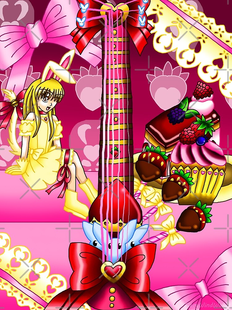 "Tokyo Mew Mew Guitar #6 - Mew Berry (Berry Shirayuki)" Poster for Sale ...