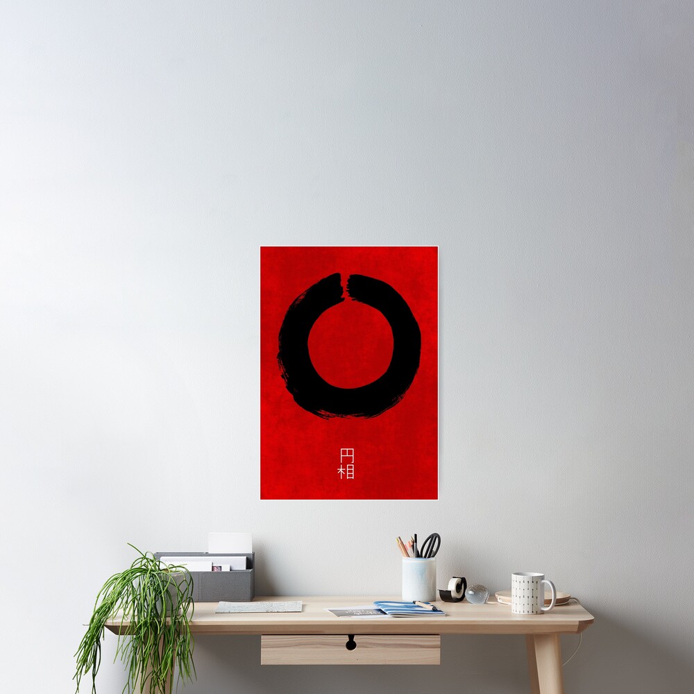 "ENSO IN JAPAN" Poster for Sale by THEUSUALDESIGN | Redbubble