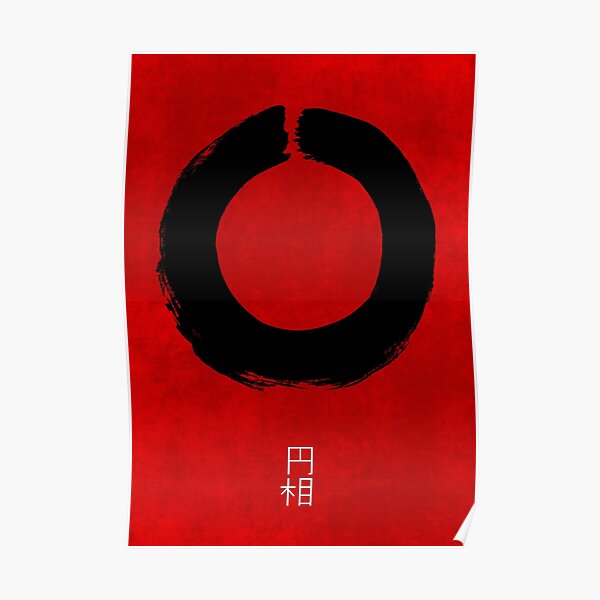 "ENSO IN JAPAN" Poster for Sale by THEUSUALDESIGN | Redbubble