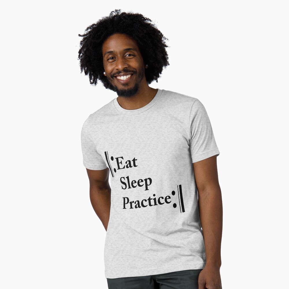 "Eat Sleep Practice Repeat" Sticker for Sale by 3Talents | Redbubble