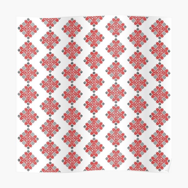 "Rodimich - Antlers - Slavic Symbol #2" Poster by GrandTartaria | Redbubble