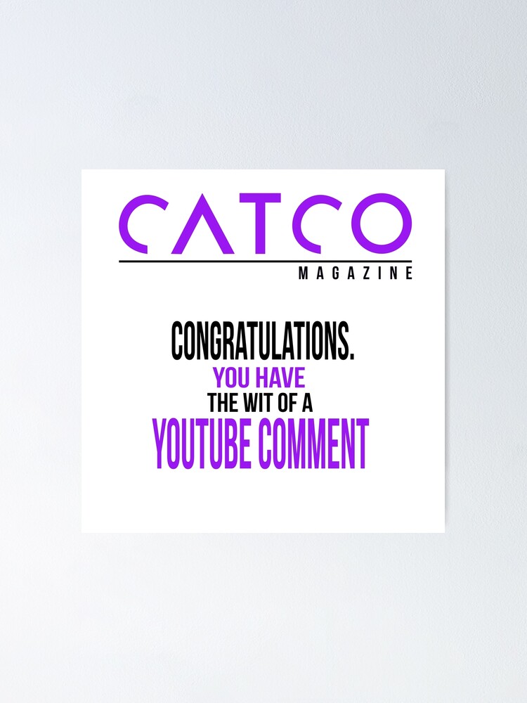 "Catco magazine" Poster by PBjell-o | Redbubble