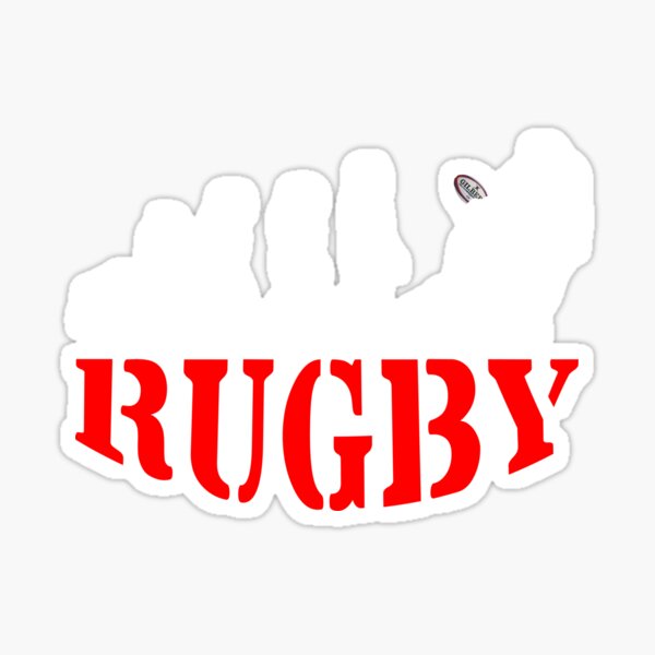"Evolution of Rugby" Sticker for Sale by totts87 | Redbubble