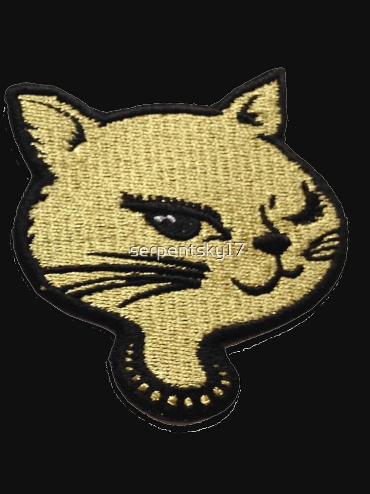 "90s Winking Cat Sticker Style" T-shirt for Sale by serpentsky17 ...