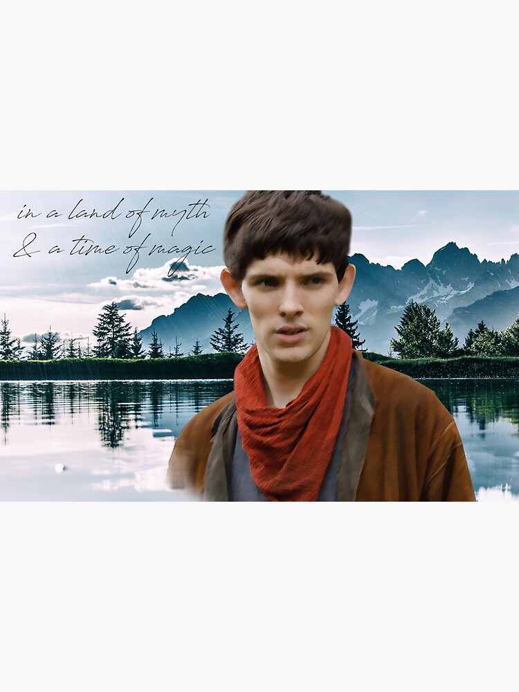 "BBC Merlin Sticker" Sticker for Sale by clearsunnyday | Redbubble