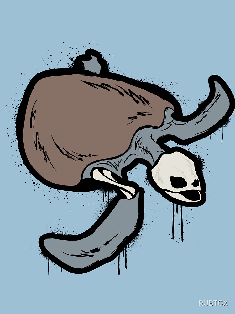 "Dead Turtle" T-shirt by RUBTOX | Redbubble