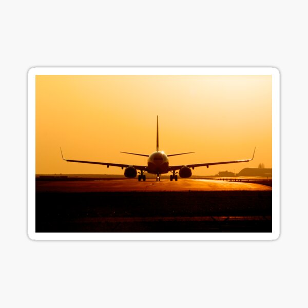 "Boeing 737" Sticker by manuspotter | Redbubble