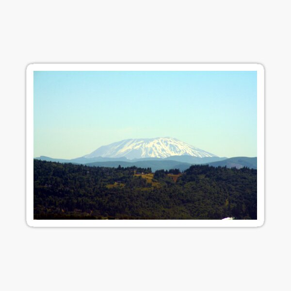 "Mt. Saint Helens" Sticker for Sale by searchlight | Redbubble