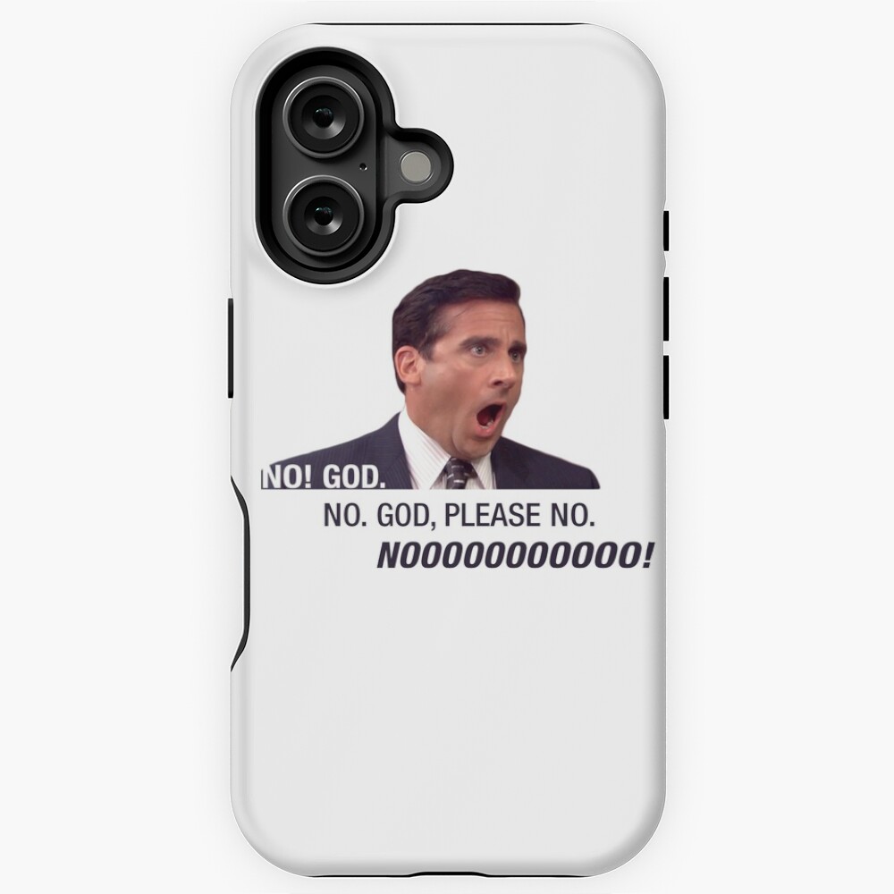 "Michael Scott "OH GOD NOOOOOOOOOOOOOOOO" - The Office US" Sticker for ...