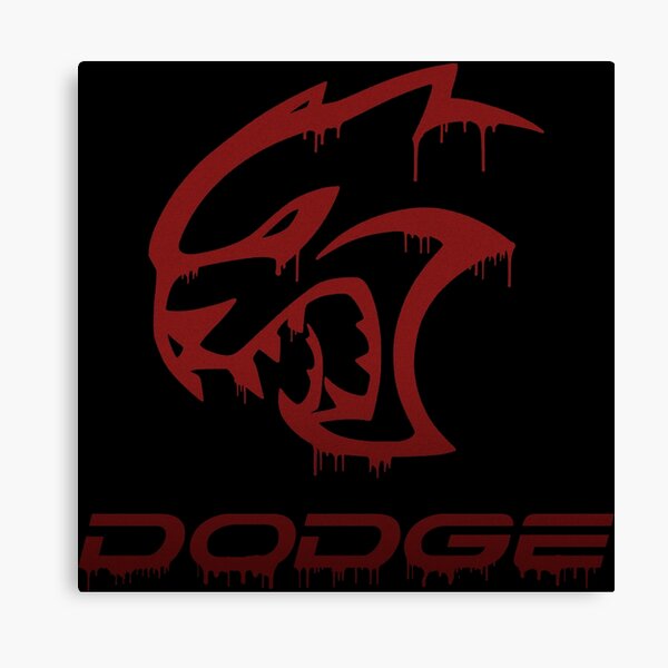 Dodge Hellcat Canvas Prints | Redbubble