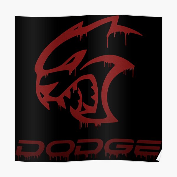 Dodge Scat Pack Posters | Redbubble