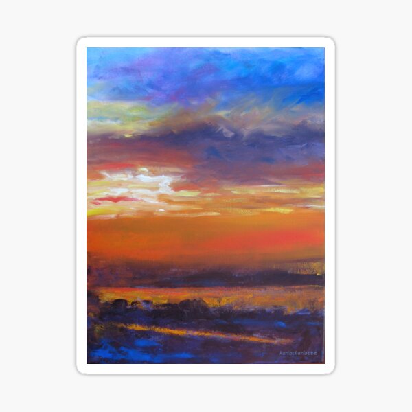 "Sunrise " Sticker for Sale by karincharlotte | Redbubble