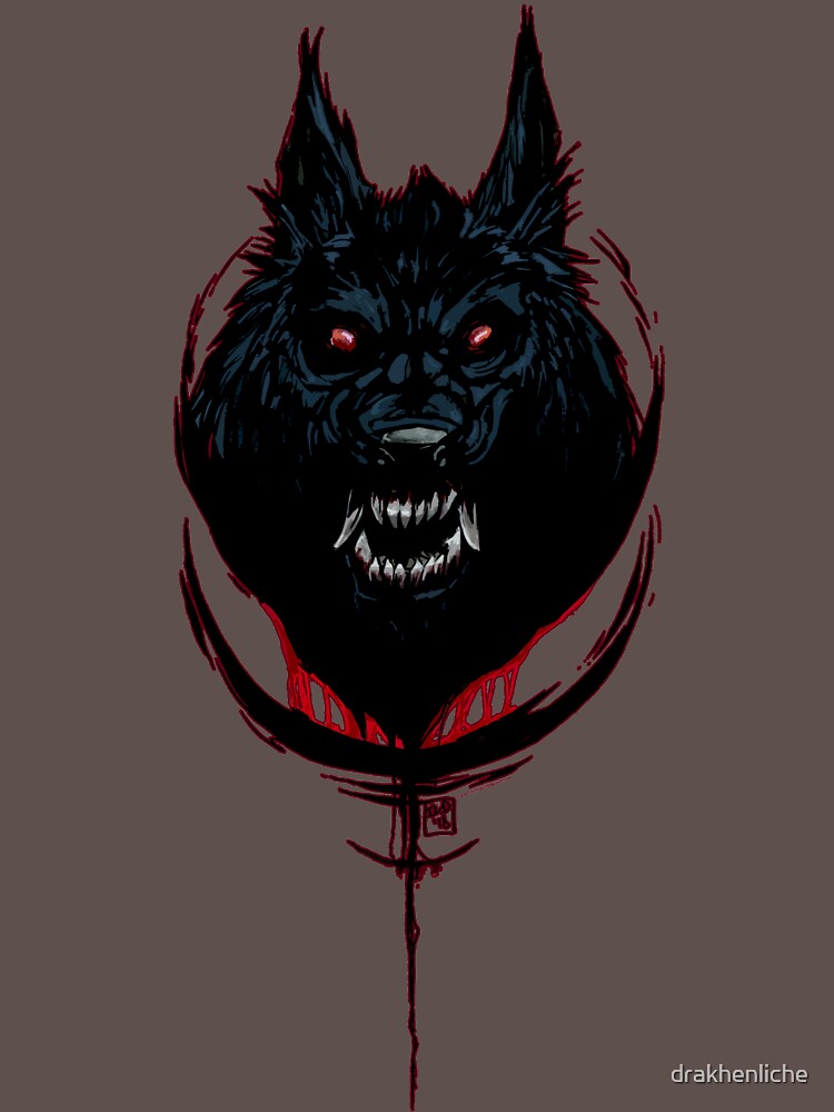 "Lunar Eclipse Werewolf" T-shirt by drakhenliche | Redbubble