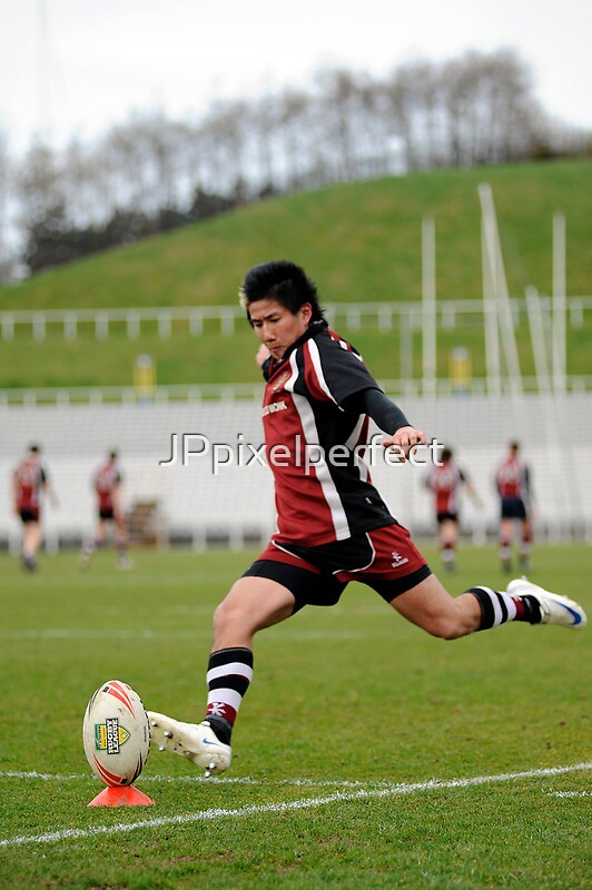 "Rugby Conversion Kick" by JPpixelperfect | Redbubble